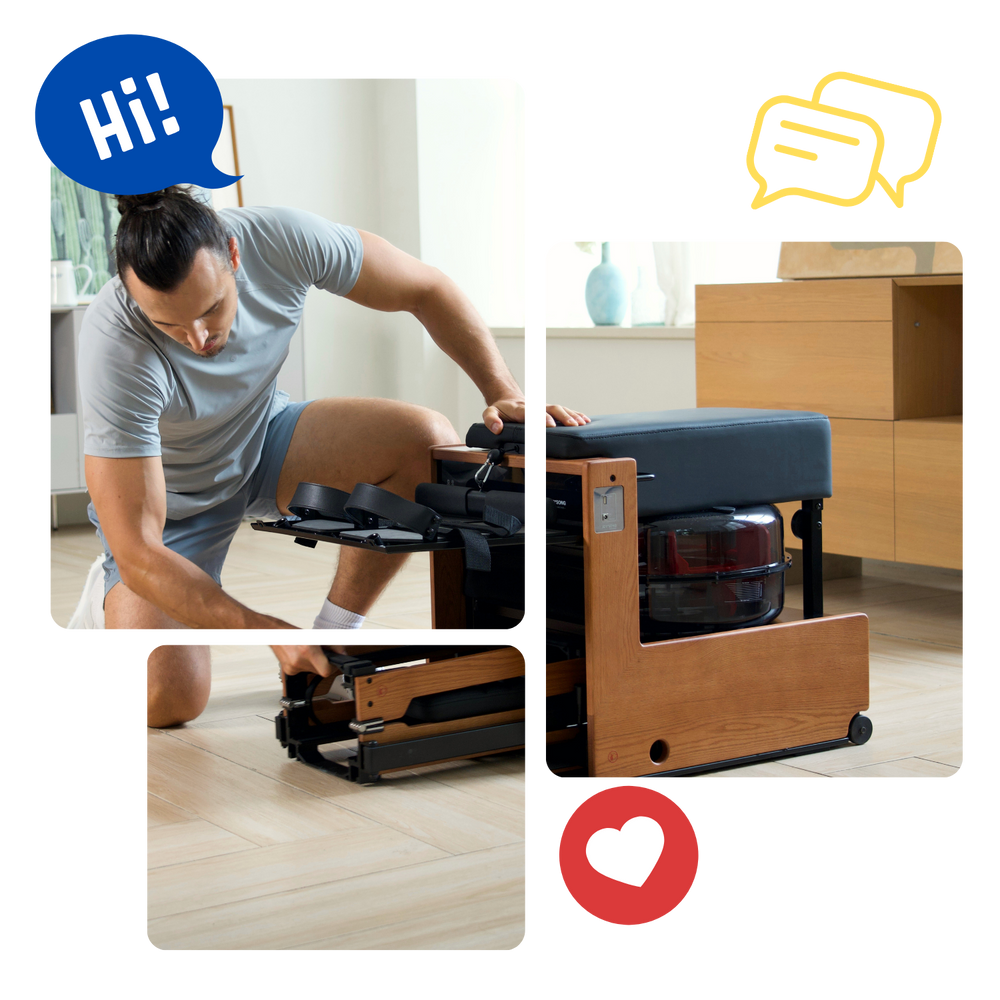 JOYSONG Cube Rower Series｜Box Storage Rowing Machine Series